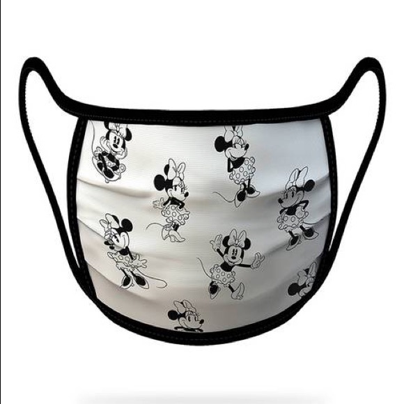 Disney | Accessories | Disney Minnie Mouse Cloth Face Mask | Poshmark